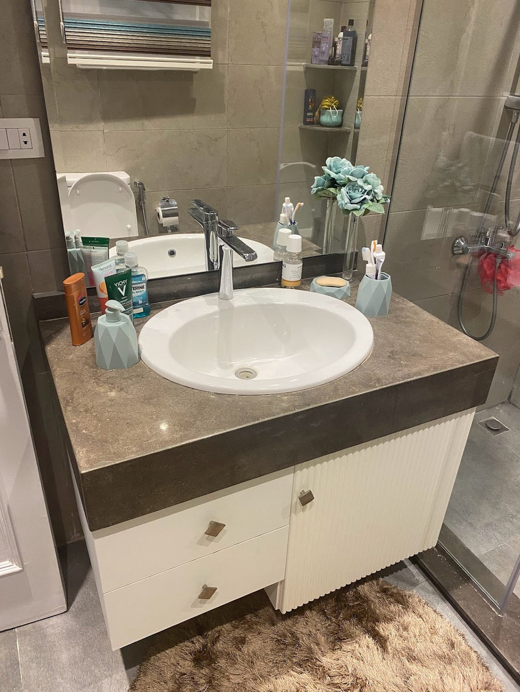 White HPL Sink Unit – WoodWorkersEG