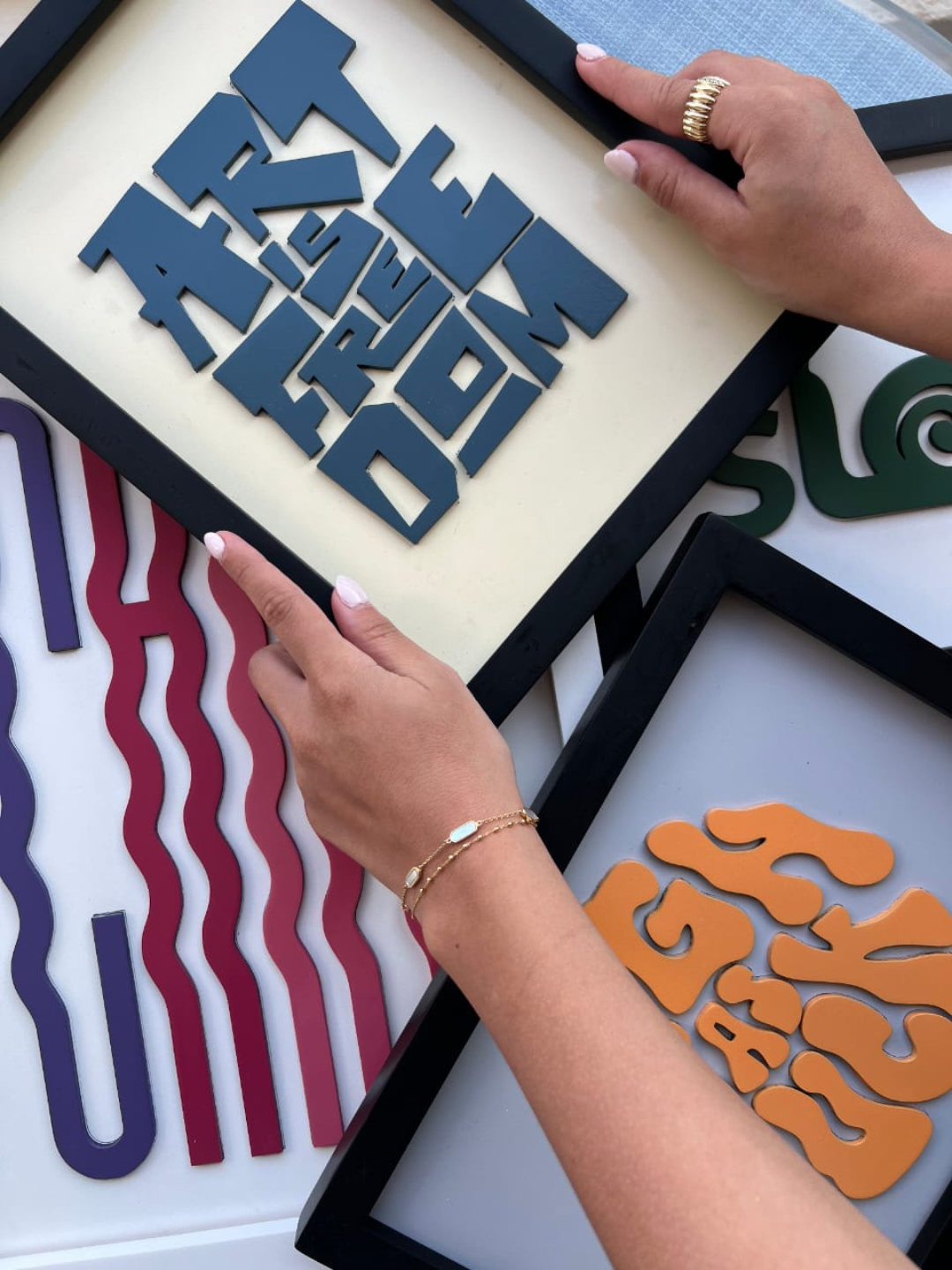 3D Funky Wall Art – WoodWorkersEG
