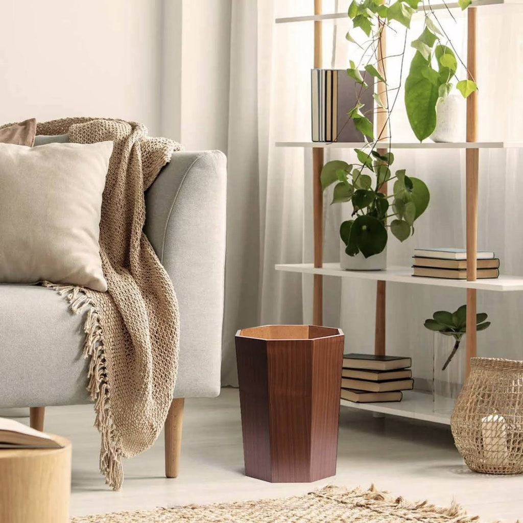 Octagon Wooden Trash Bin – WoodWorkersEG